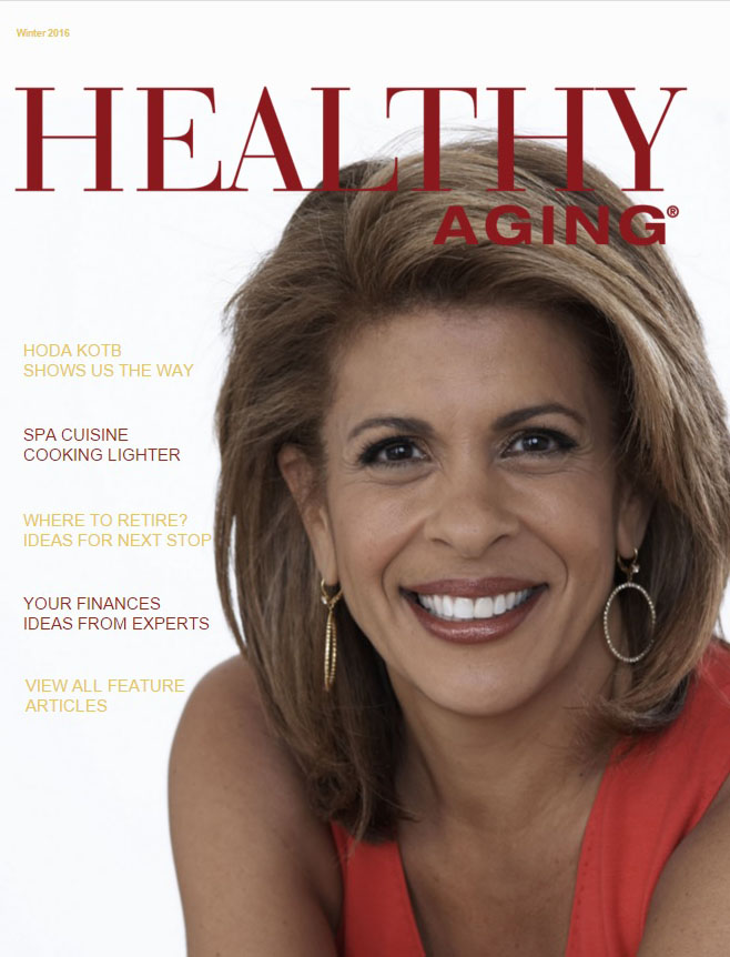 Healthy Aging Magazine Features Hoda Kotb - Healthy Aging®